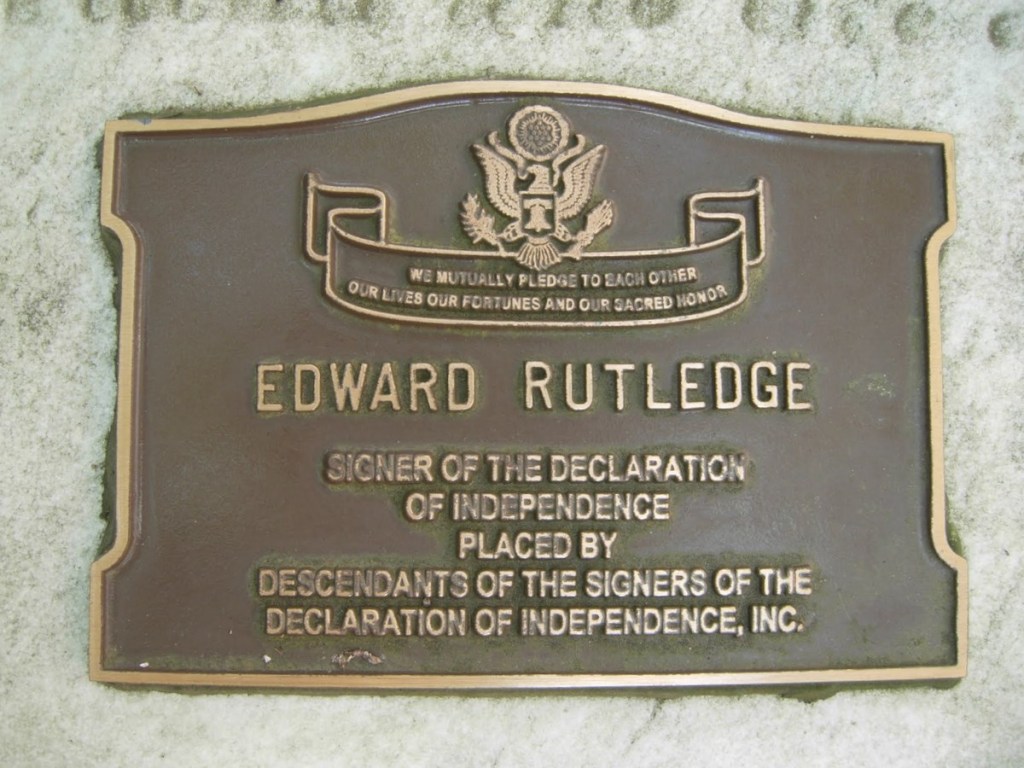 Edward Rutledge, Youngest Signer of the Declaration of Independence ...