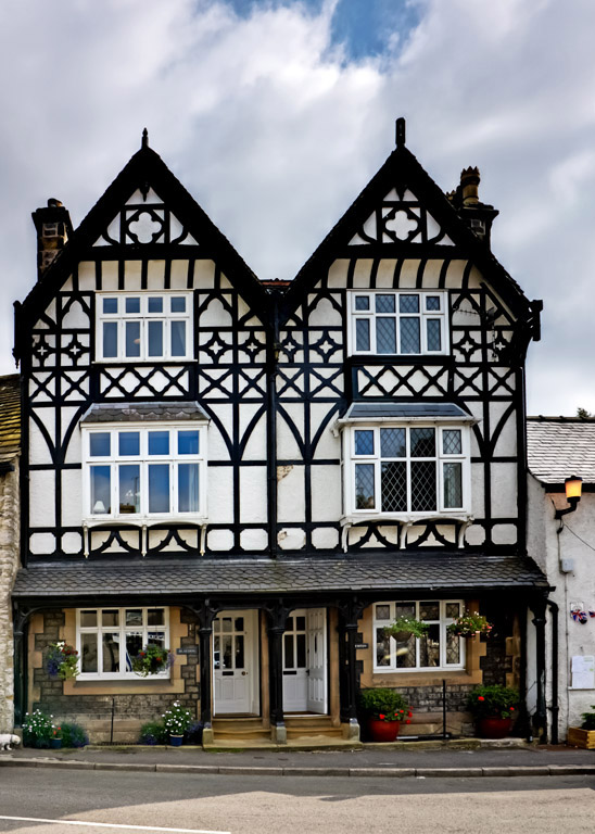 Half-Timbered Architectural Elements, a Tudor Construction | Every ...