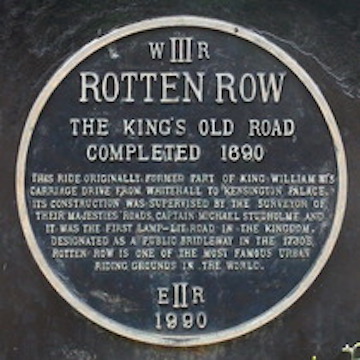 Rotten Row: How This Fashionable Place Earned Such an Unusual Name ...